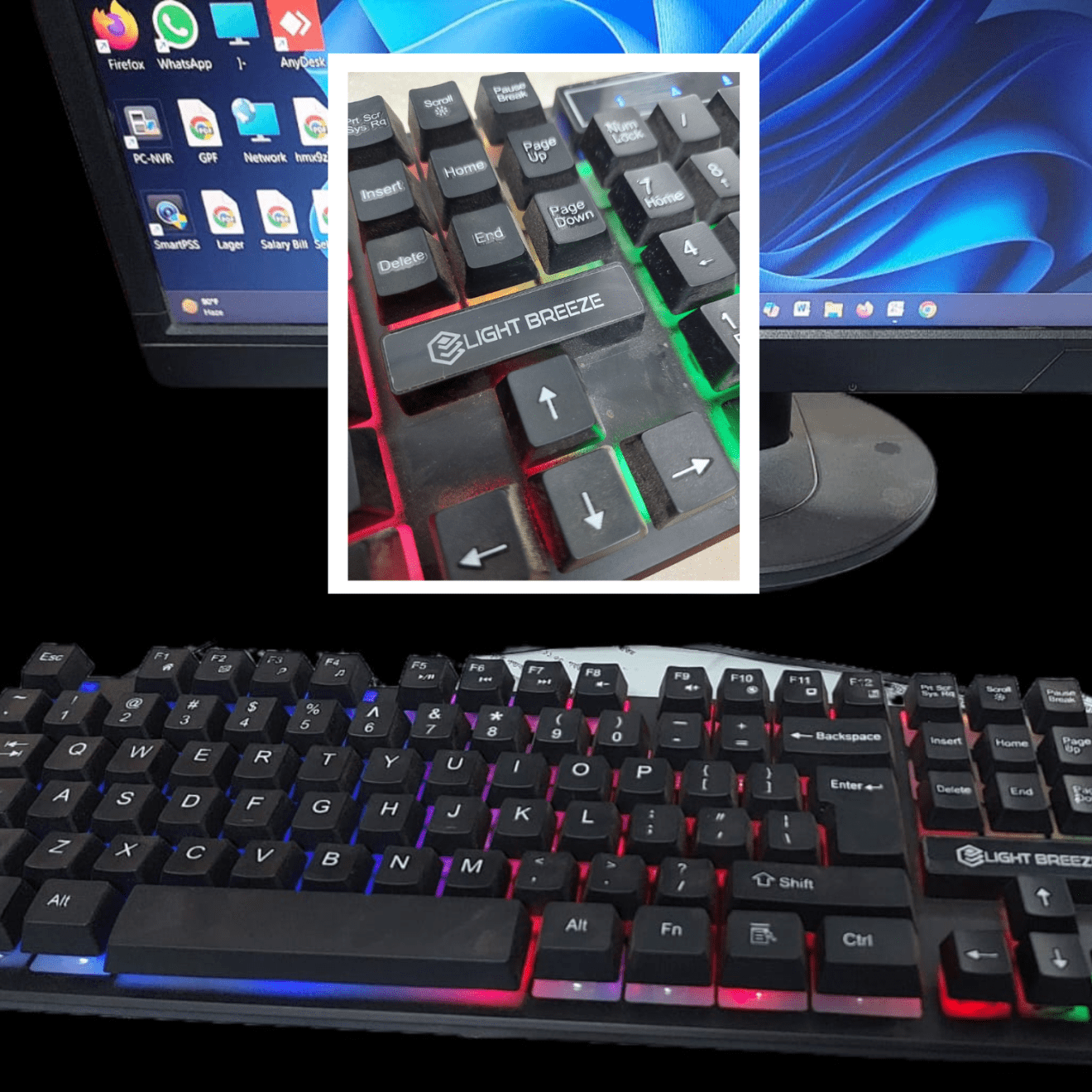 Wired Keyboard Light Breeze – Lightbreeze